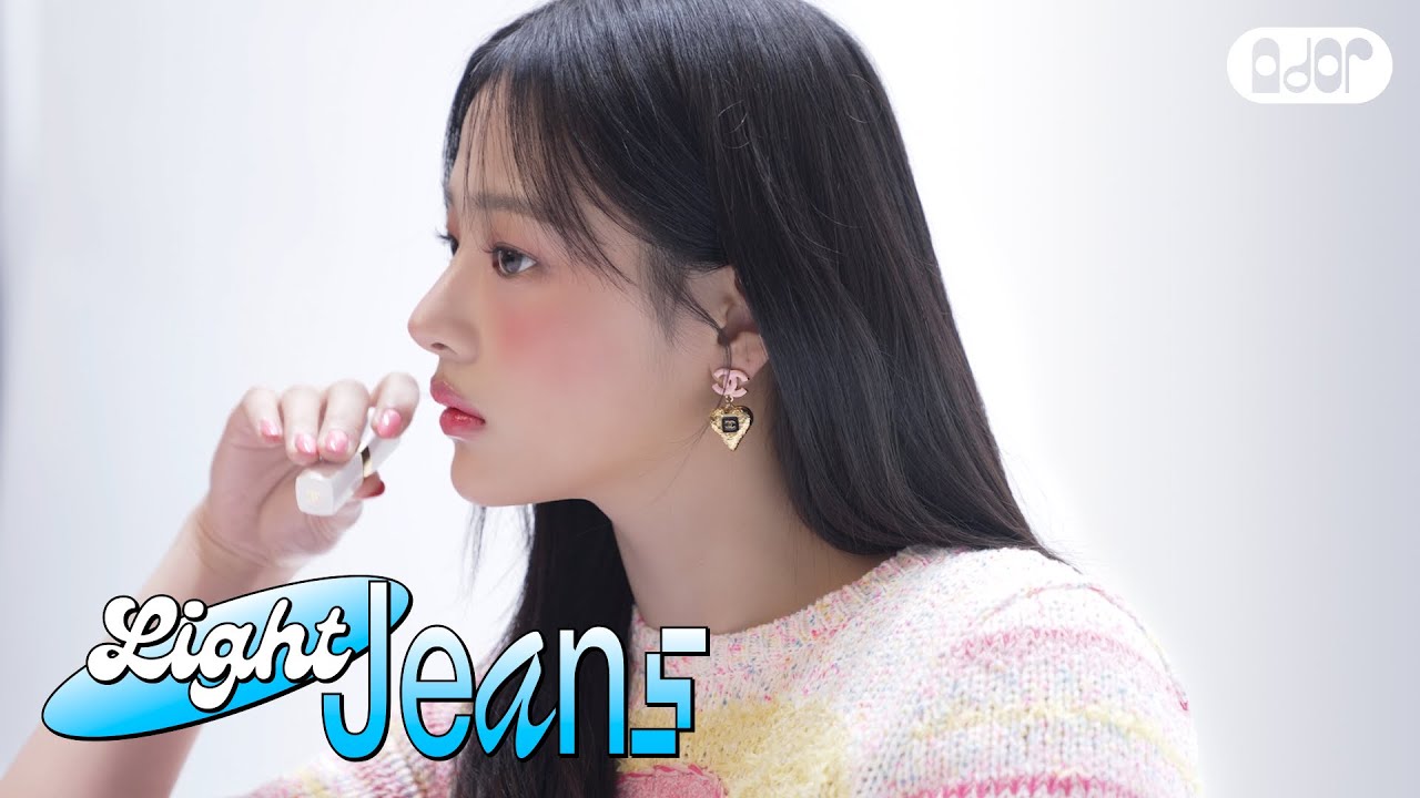 [Light Jeans] MINJI Harper's BAZAAR Photoshoot Behind💄 | NewJeans - YouTube