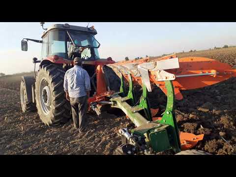 massey ferguson 6460 ve Landını  6-140C pulluk performansı
