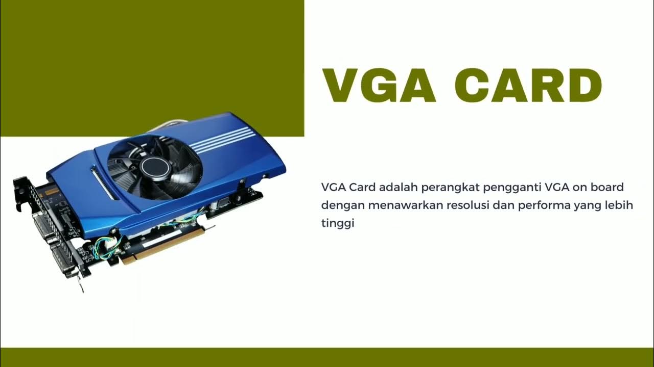 Apa itu VGA? Pengertian VGA - YouTube