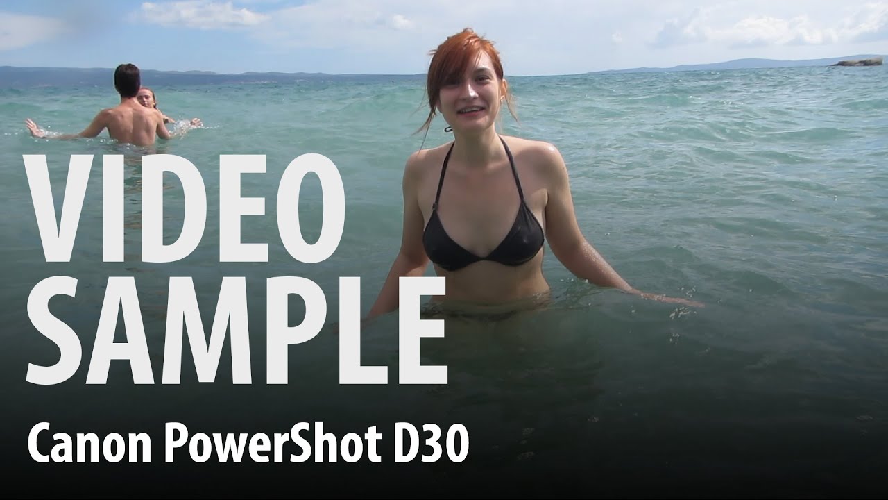 Canon PowerShot D30 : video sample