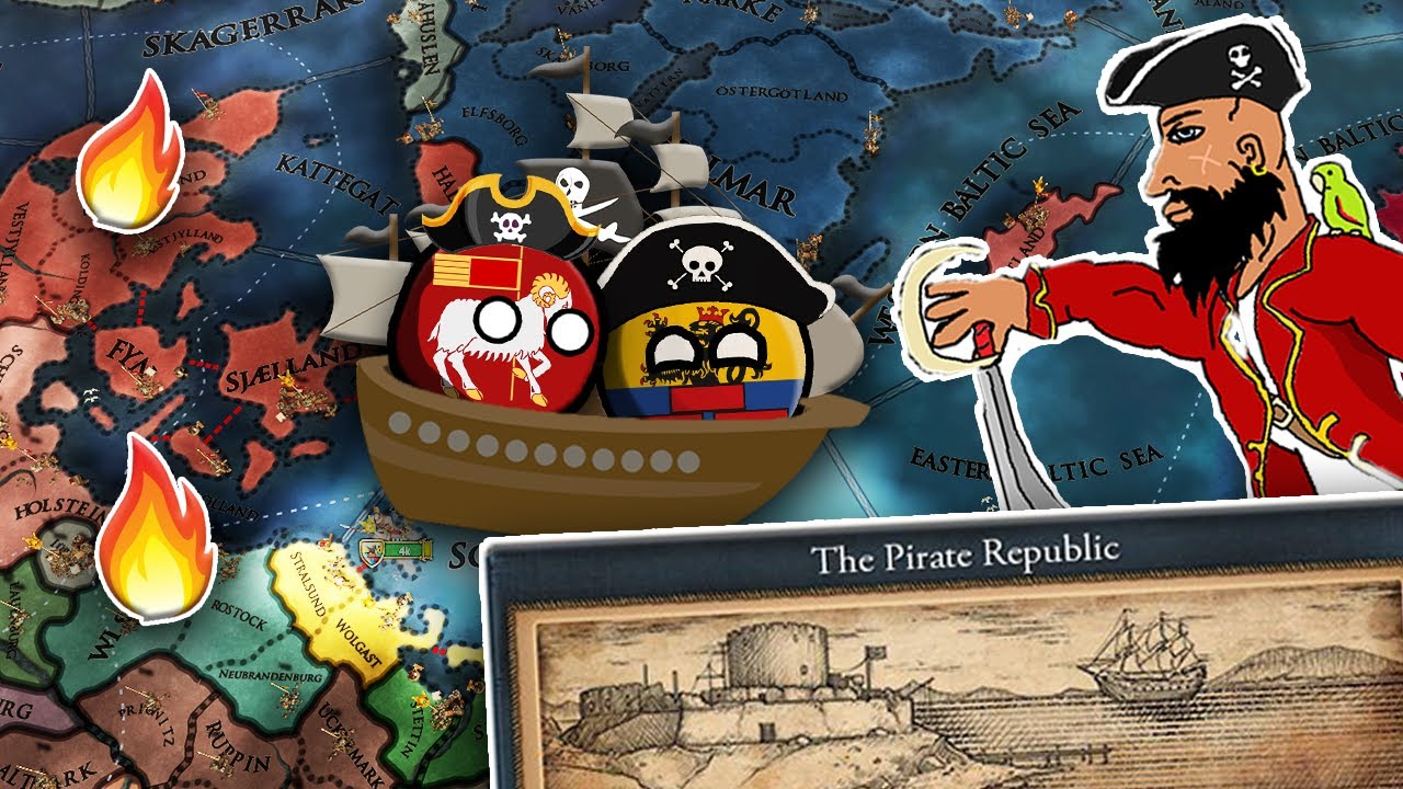 RAIDING as Baltic Pirates is AMAZING in EU4 - YouTube
