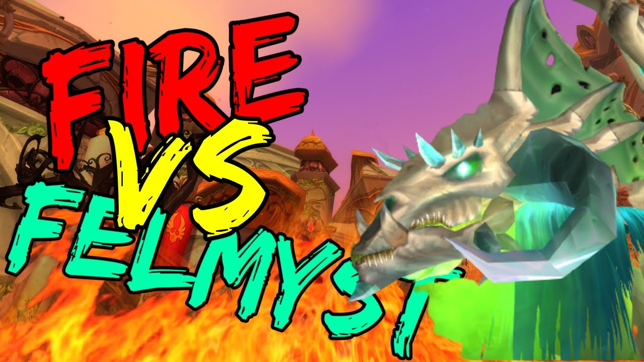 Fire Vs Felmyst - TBC Classic - Sunwell - YouTube