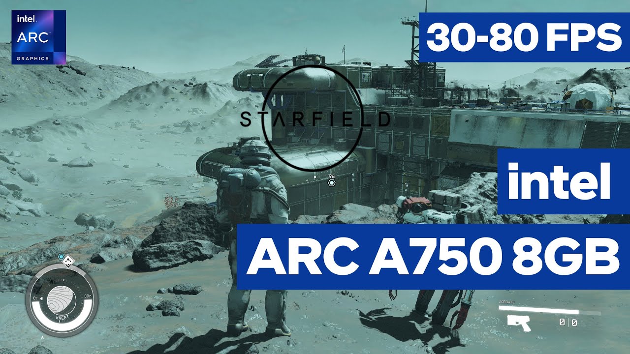 intel ARC A750 8GB | Ryzen 5 5500 | Dobre Ustawienia Starfield | 1080p ...