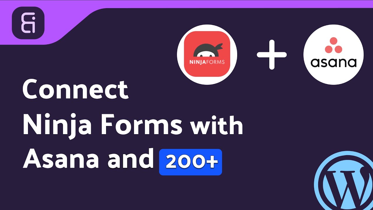 Free Integrating Ninja Forms With Asana Step By Step Tutorial Bit Integrations Youtube