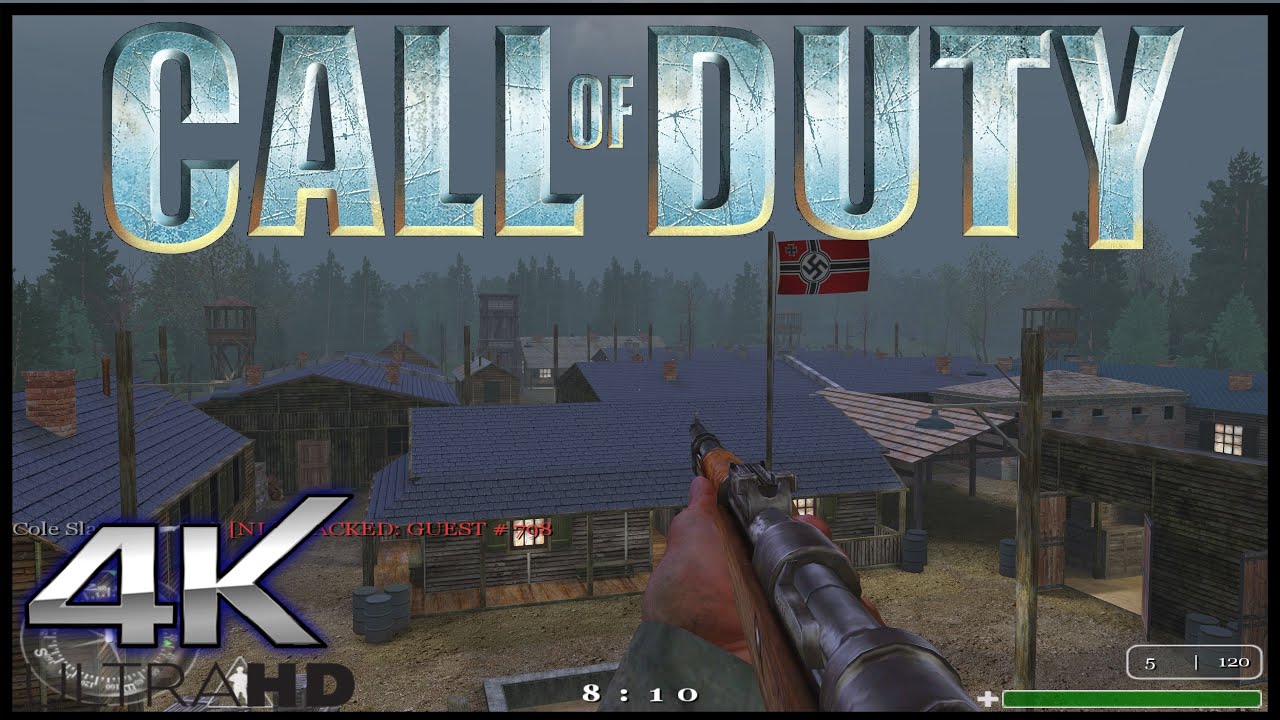 Call of Duty 1 Multiplayer 2020 POW Camp Gameplay 4K - YouTube