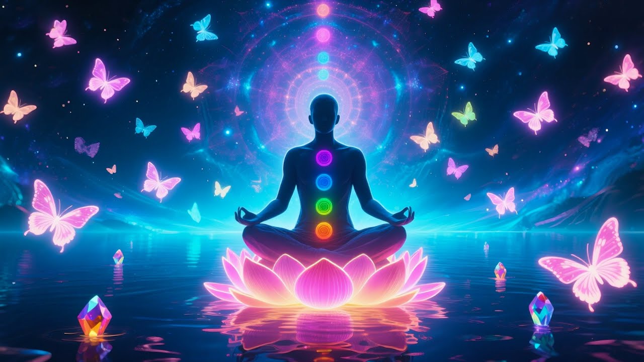 528Hz + 432Hz | Chakra Healing Meditation • Full Body & Spirit ...