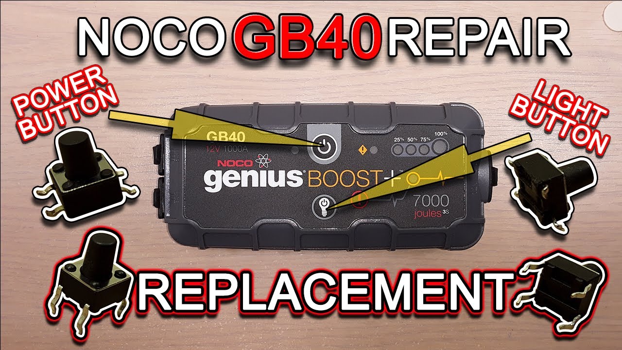NOCO GB40 Easy Fix - YouTube