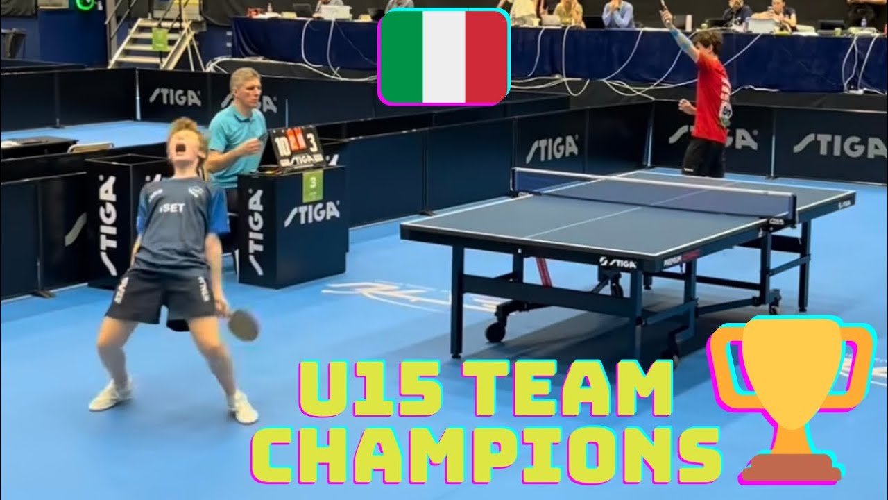 ITALY MADE HISTORY / European U15 Team champions / Danilo Faso - Robert Istrate highlights - YouTube