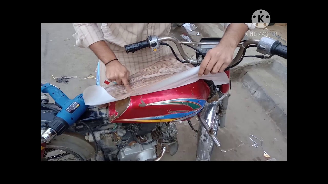 fancy modify CD 70 bike by Farhan Mughal - YouTube