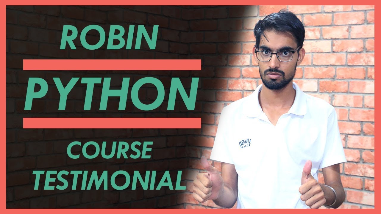 Robin Python Course Testimonial At Webtech Learning YouTube robin-python-course-testimonial-at-webtech-learning-youtube