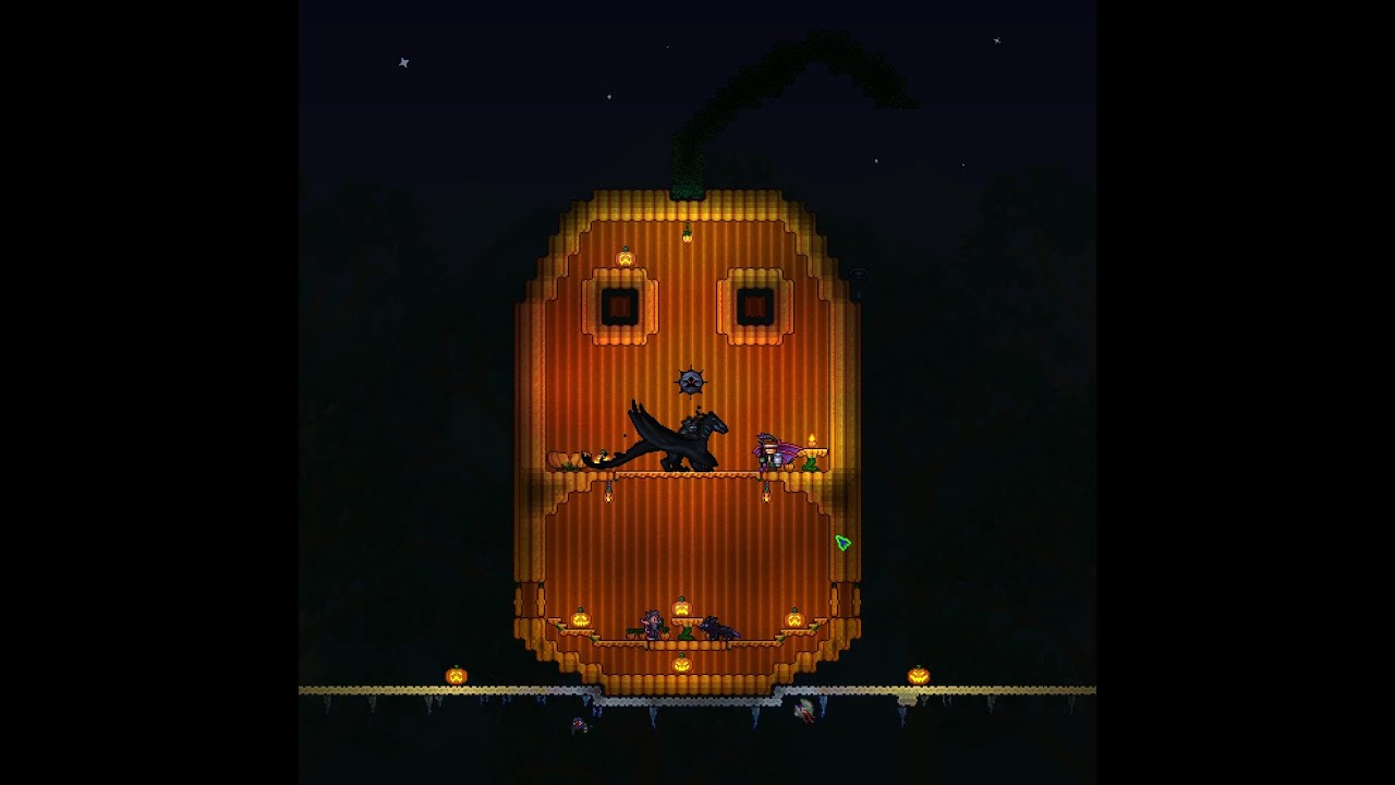 Terraria Modded - Infernal Eclipse - With Spirit Lamp - YouTube