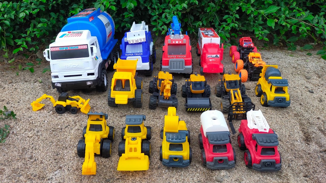 Jenis Jenis Alat Berat Excavator, Bulldozer, Truk Oleng, Truk Molen ...