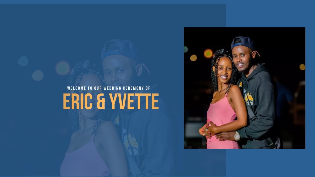 WELCOME TO OUR WEDDING CEREMONY OF ERICE & YVETTE - YouTube