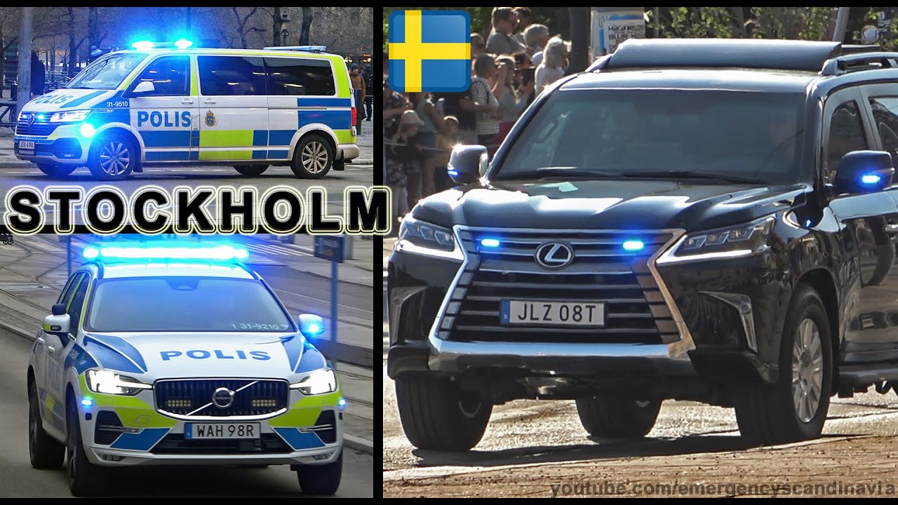 Polis Stockholm utryckning/responding (collection) part 9 - YouTube