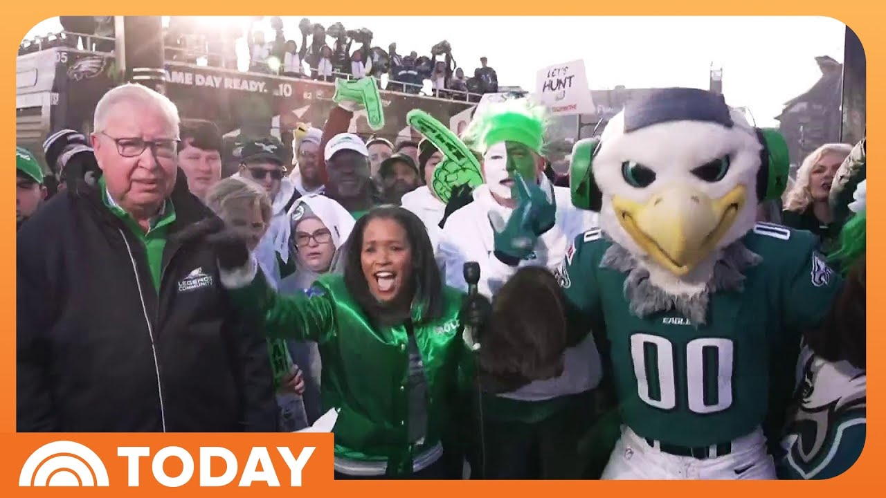 See team spirit shine in TODAY’s nationwide NFL playoff pep rally ...