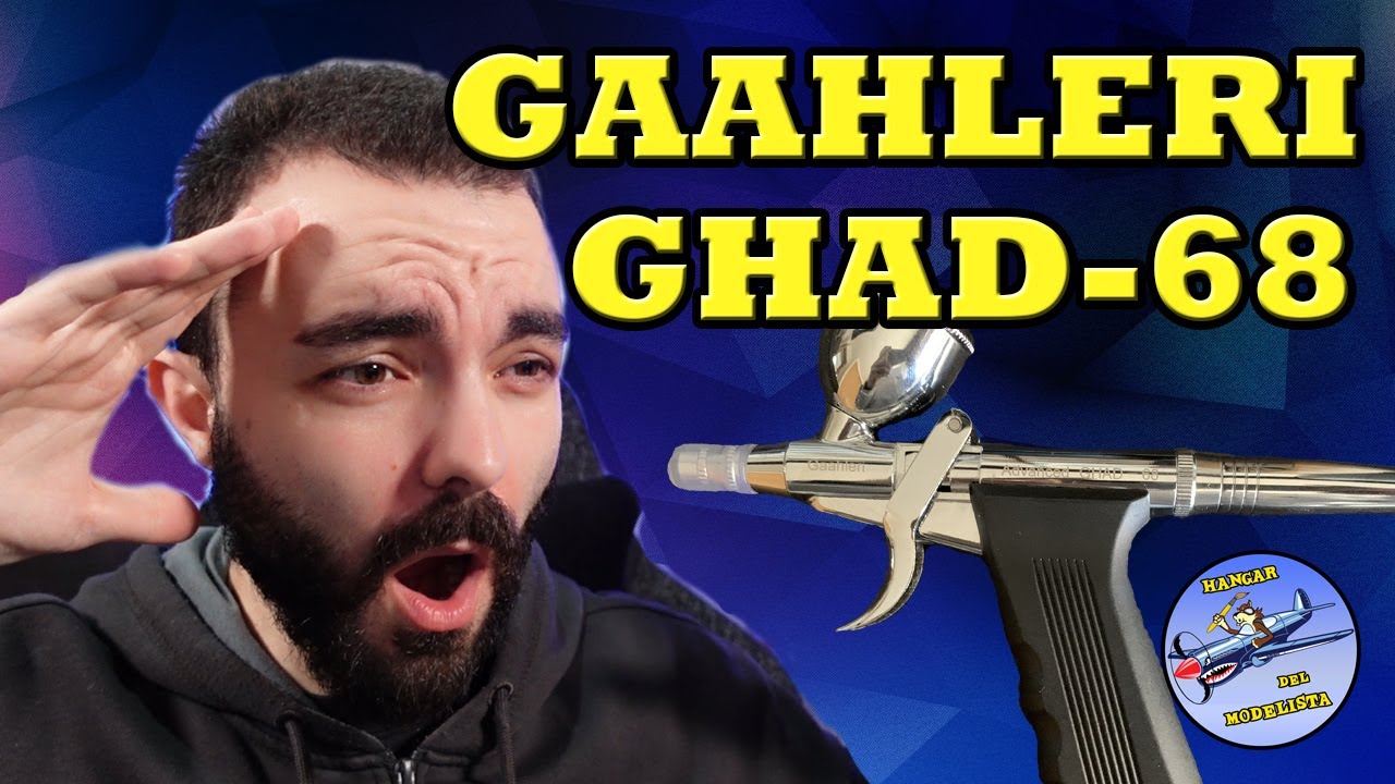 Pongo a prueba el aerógrafo Gaahleri Ghad-68 | Reseña - YouTube