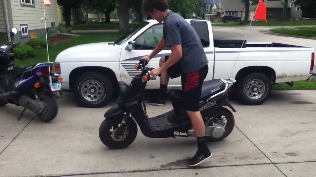 Loud Yamaha Zuma 150 GY6 Swap - YouTube