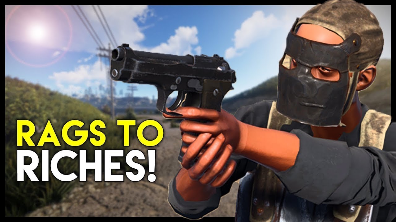 Rags To RICHES in 4.5 Hours! - RUST 5-Man Gameplay - YouTube