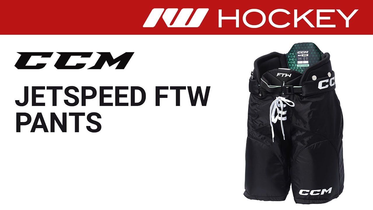 CCM JetSpeed FTW Ice Hockey Pants Review - YouTube