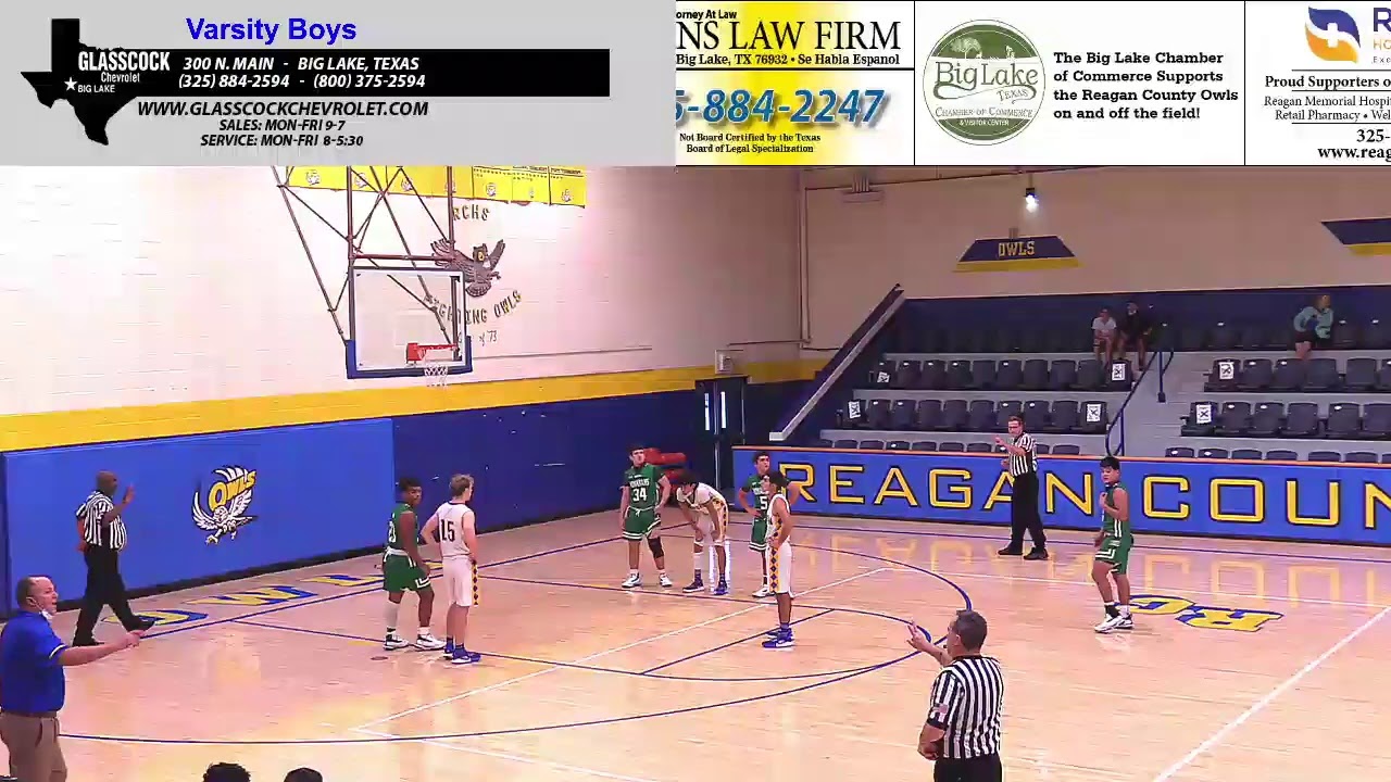 Reagan County JV and Varsity Boys Basketball vs. Monahans - YouTube