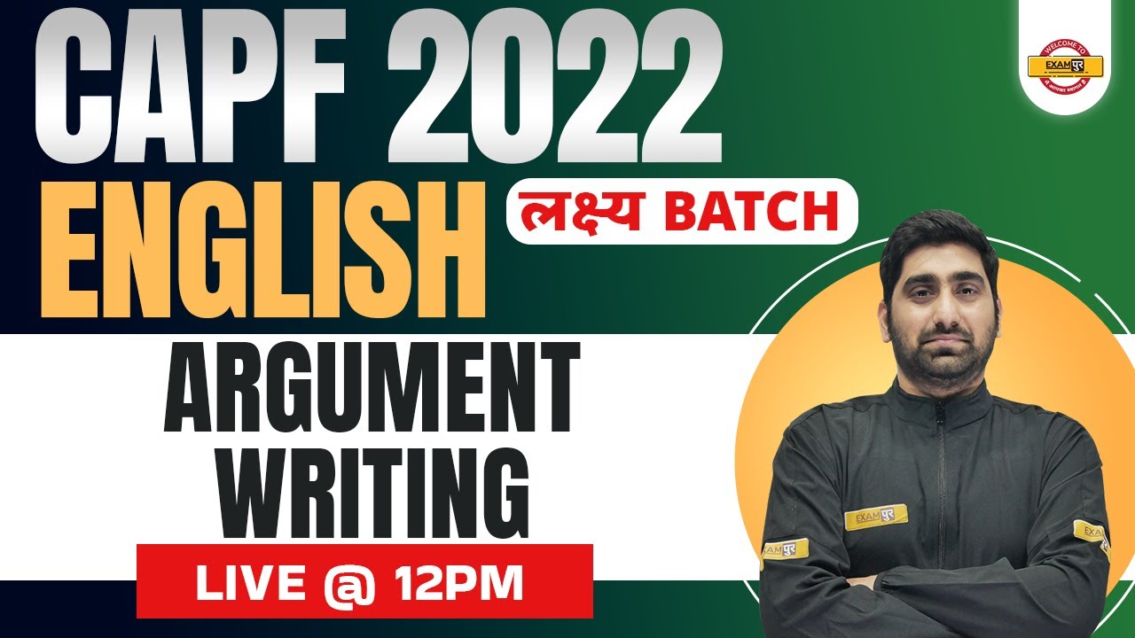 CAPF Paper 2 English | CAPF 2022 English Classes | CAPF English ...