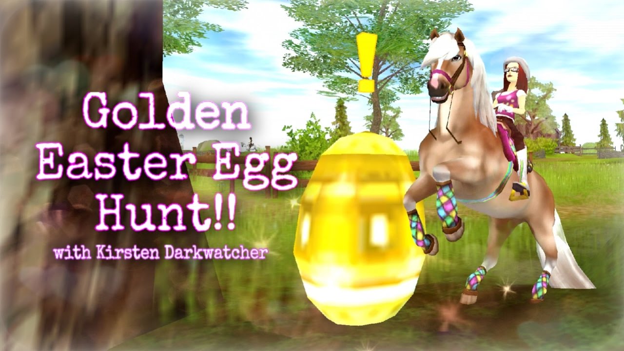 Star Stable- Golden Easter Egg Hunt 2017 - YouTube