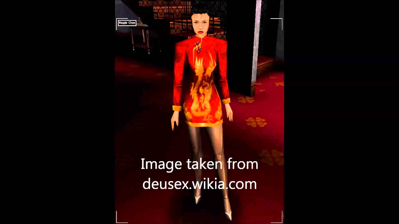 Deus Ex Dialogue Collection: Maggie Chow - YouTube