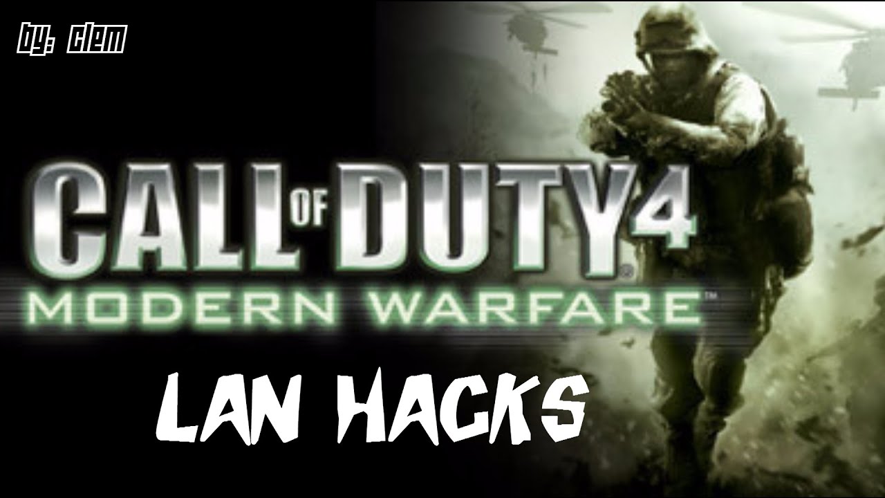 Call of Duty 4 - How to hack LAN - YouTube