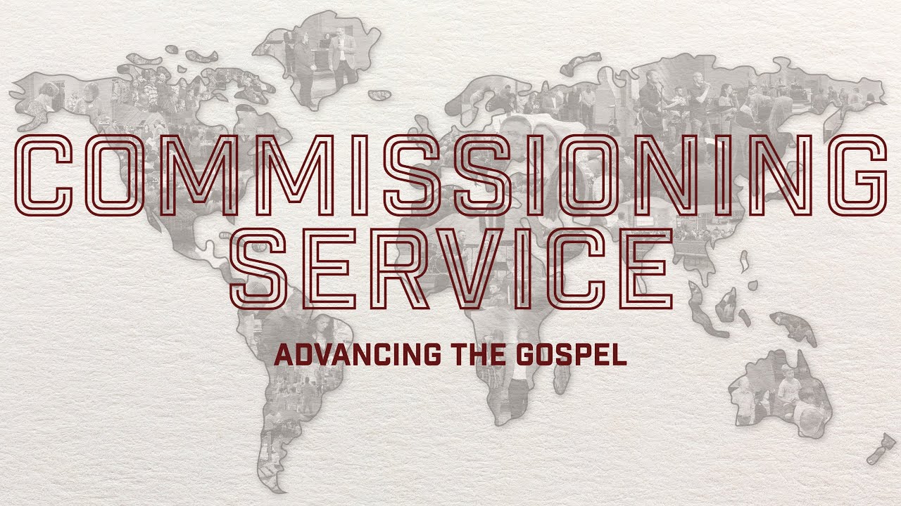 Commissioning Service - YouTube