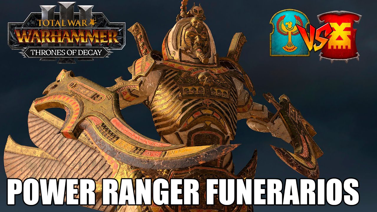 "LOS POWER RANGER DEL DESIERTO" Total War Warhammer 3 #799 - YouTube