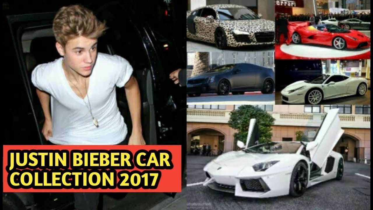 JUSTIN BIEBER NEW CARS COLLECTION 2017 - YouTube