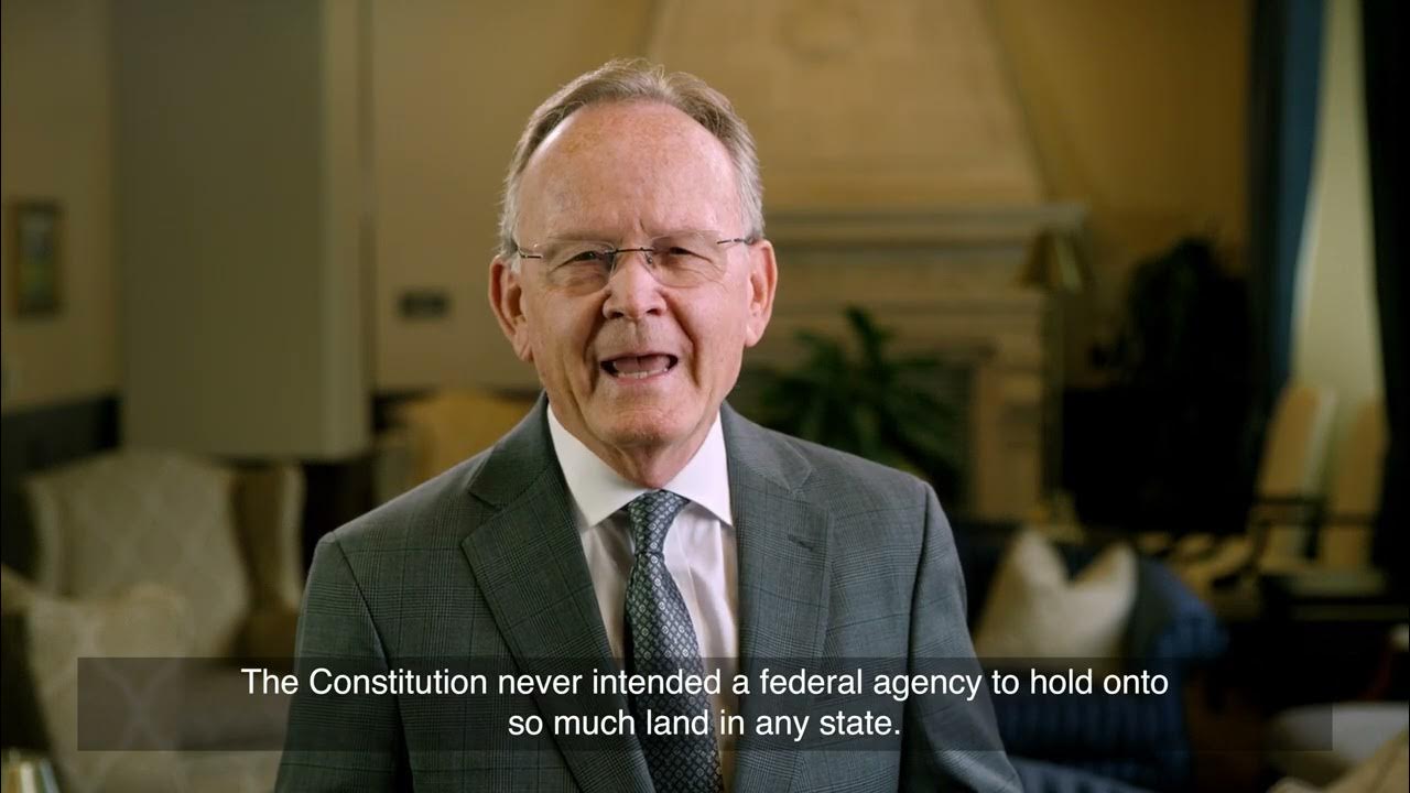 Stand For Our Land - Senate President J. Stuart Adams - YouTube