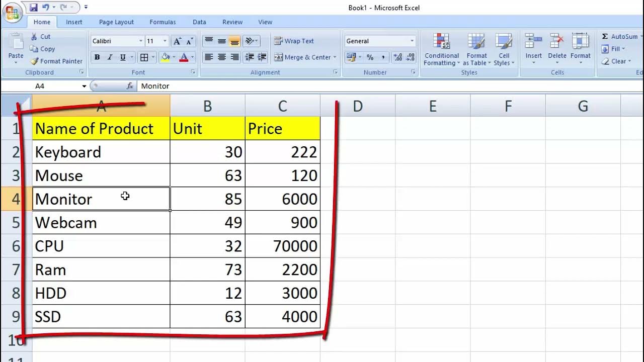 Short cut key in Microsoft Excel@COMPUTEREXCELSOLUTION - YouTube