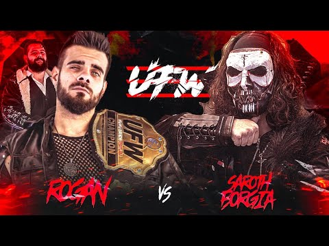 Gala de Catch UFW 2024: "Rogan" vs "Saroth Borgia" (Match de Championnat UFW)! #catchfrance ...