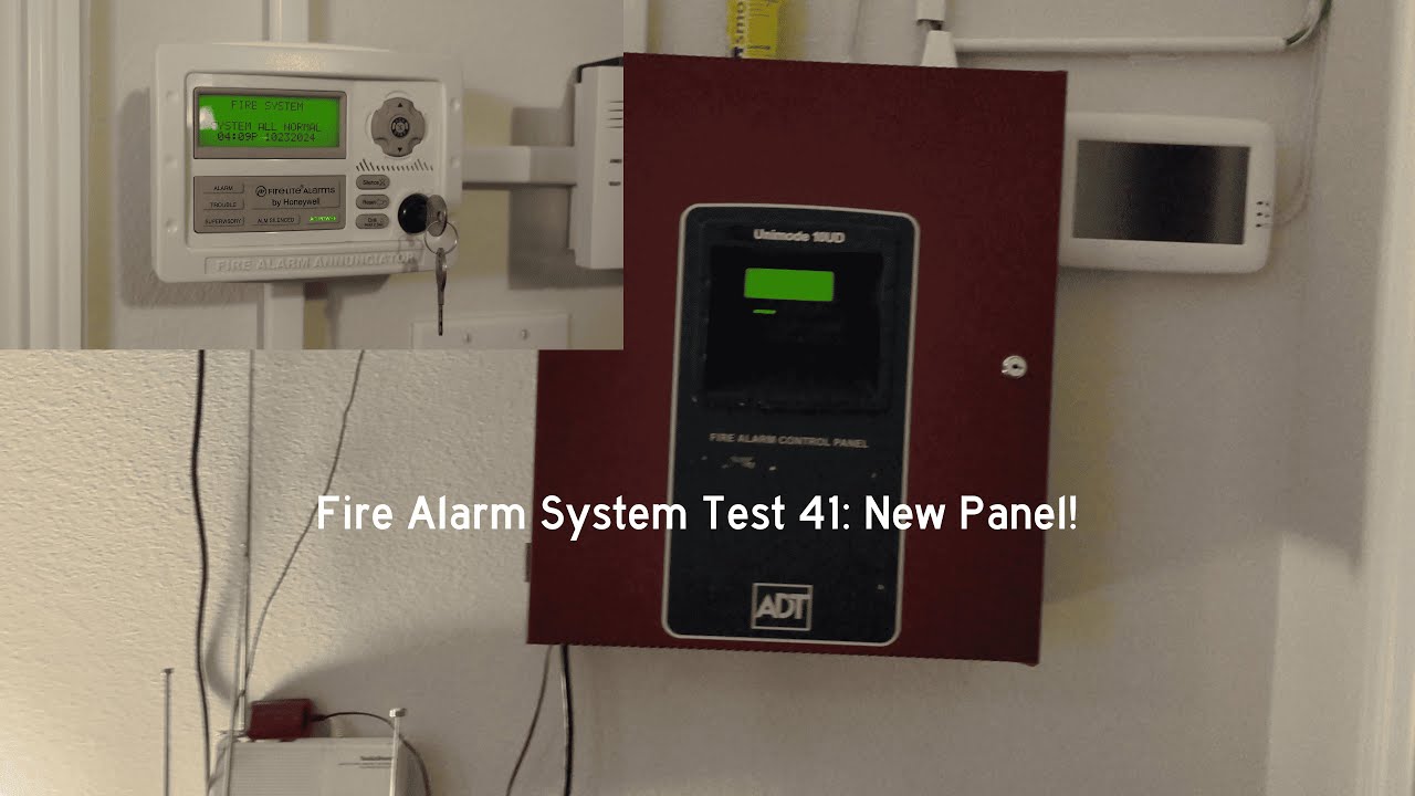 Fire Alarm System Test 41: New Panel! - YouTube