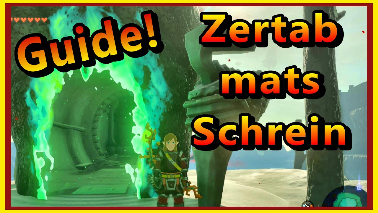 Guide! Zertab-mats-Schrein - Zelda Tears of the Kingdom - YouTube
