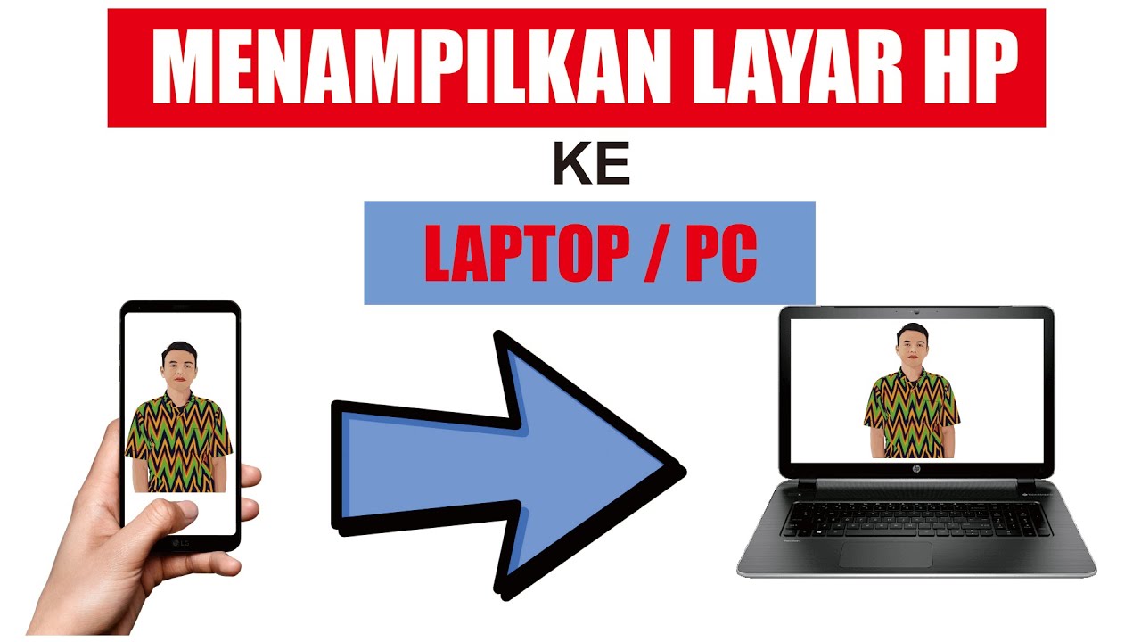 Tutorial Menampilkan Layar HP ke Laptop / PC Tanpa Kabel - YouTube