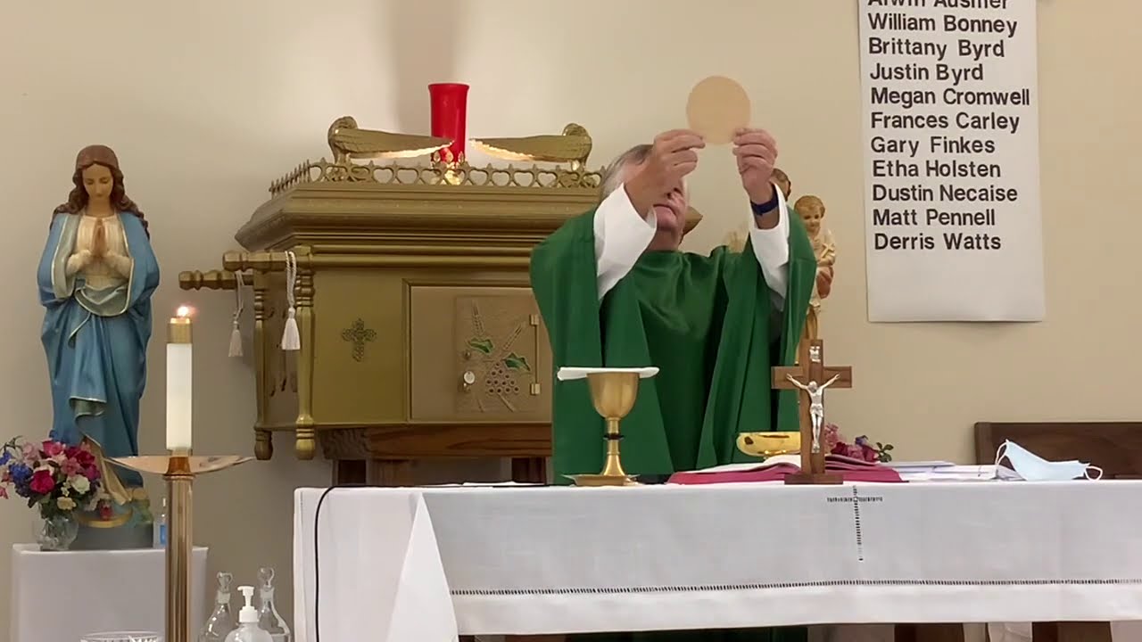 Most Holy Trinity Catholic Church Morning Mass July 27, 2020 - YouTube