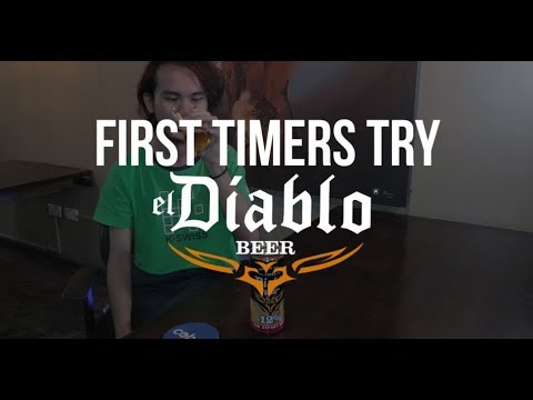 First Timers Try: El Diablo Beer - YouTube