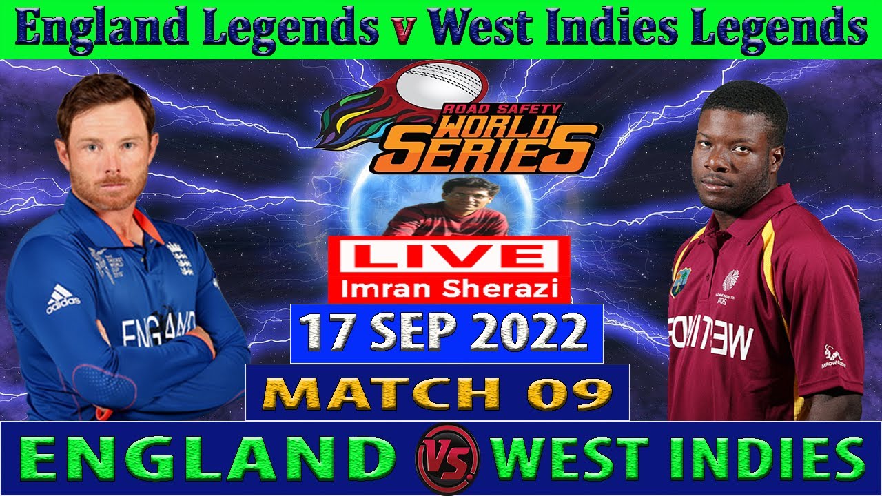 England Legends vs West Indies Legends | ENG L vs WI L | Road Safety ...