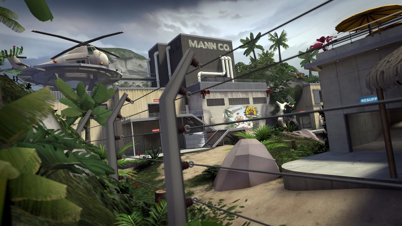 Team Fortress 2: - A Look at Mercenary Park [1080p] - YouTube