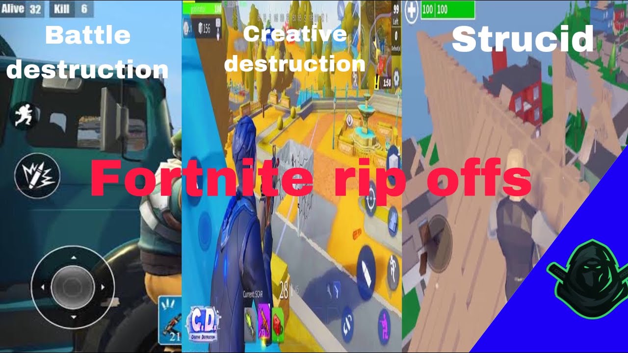 For every death or win I play a Fortnite rip off - YouTube