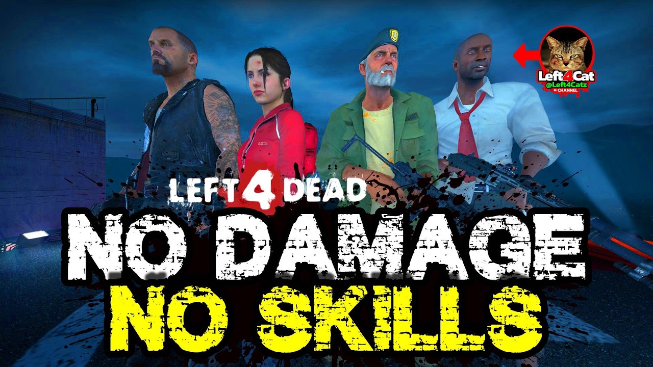 Taking ZERO Damage on No Mercy campaign with EXPERT DIFFICULTY #l4d # ...