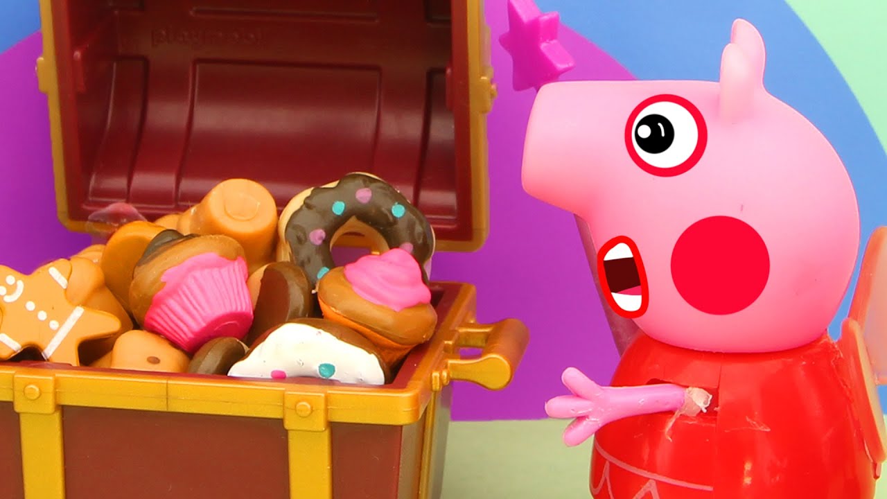 buscando tesoros, Peppa la Cerdita - YouTube