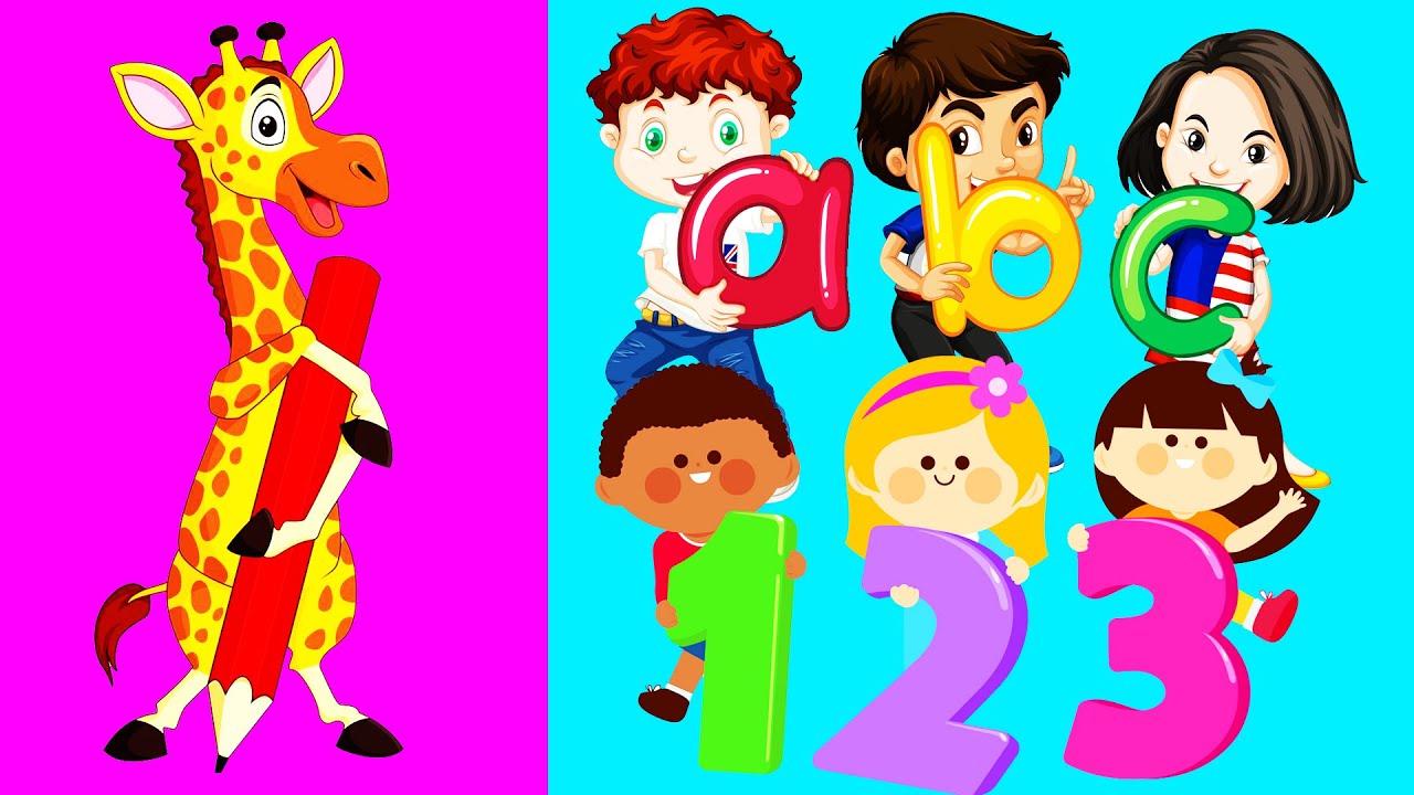 ABC &123 Learning For Toddlers | ABC and Numbers For Preschool | ABC ...