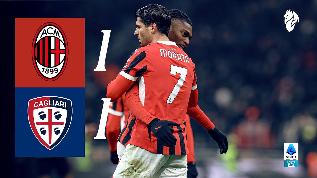 Morata scores in San Siro draw | AC Milan 1-1 Cagliari | Highlights ...