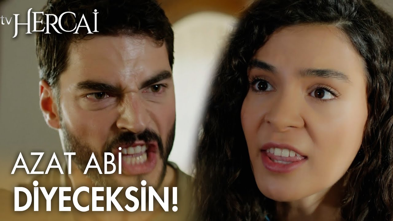 Reyyan Azat dedikçe Miran çıldırıyor! - Hercai 15. Bölüm - YouTube