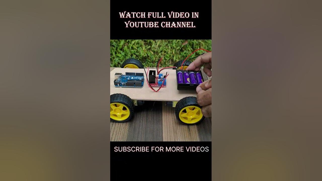 Bluetooth Car Using Arduino Arduino Arduinoproject Youtube