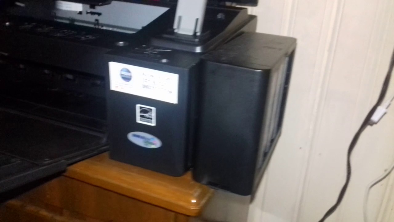 Cara infus printer Epson Stylus TX111 terbaik - YouTube