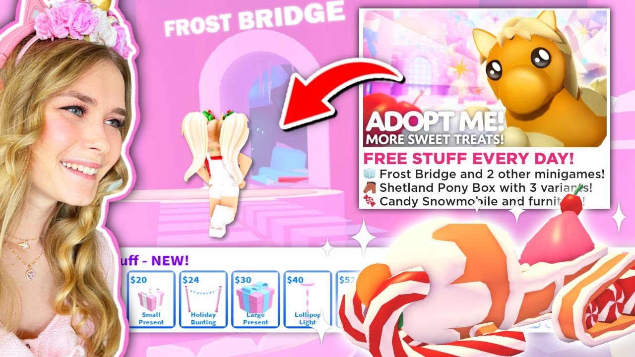 *NEW* ADOPT ME UPDATE With PETS, MINI GAMES, And FURNITURE! (Roblox ...